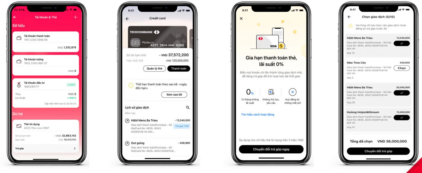Phí Chuyển Đổi Trả Góp Techcombank Và Cách Chuyển Đổi