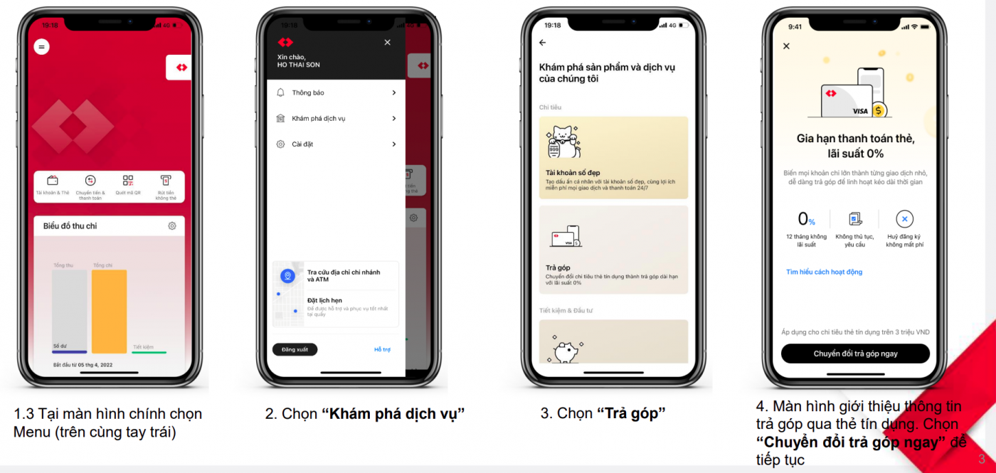 Phí Chuyển Đổi Trả Góp Techcombank Và Cách Chuyển Đổi