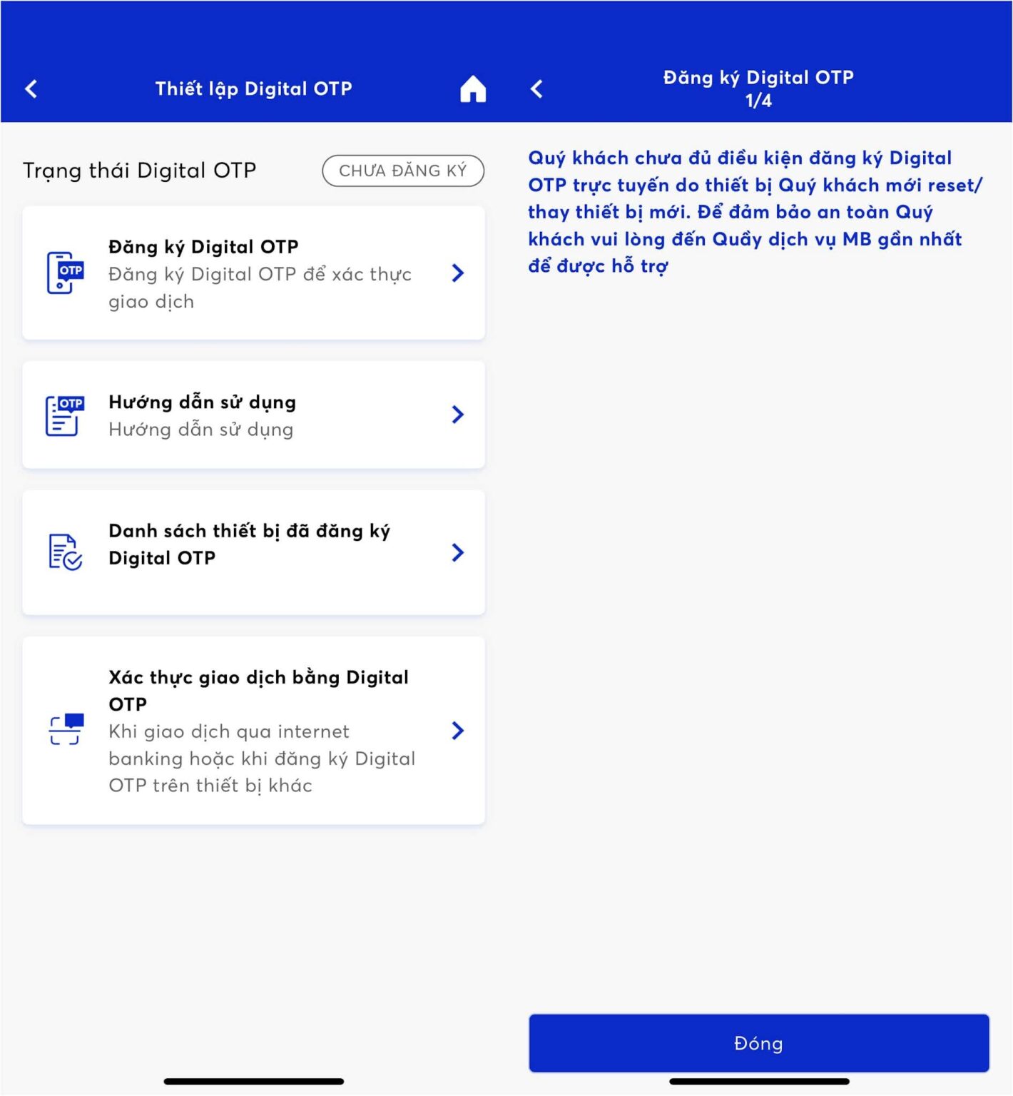 Cách Đăng Ký Digital OTP MBBank Trên Thiết Bị Mới Từng Bước vaynhanhonline